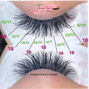 Wispy Cat Eye Lash Map